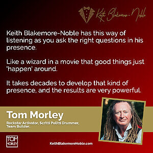 Welcome » Keith Blakemore-Noble - The Mindset Master